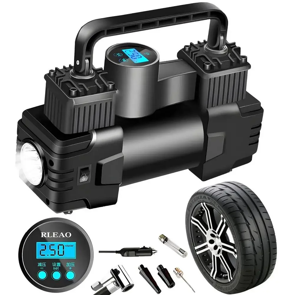 Car-Tire-Air-Compressor-Universal-Electric-Air-Pump-Tire-Inflator ...