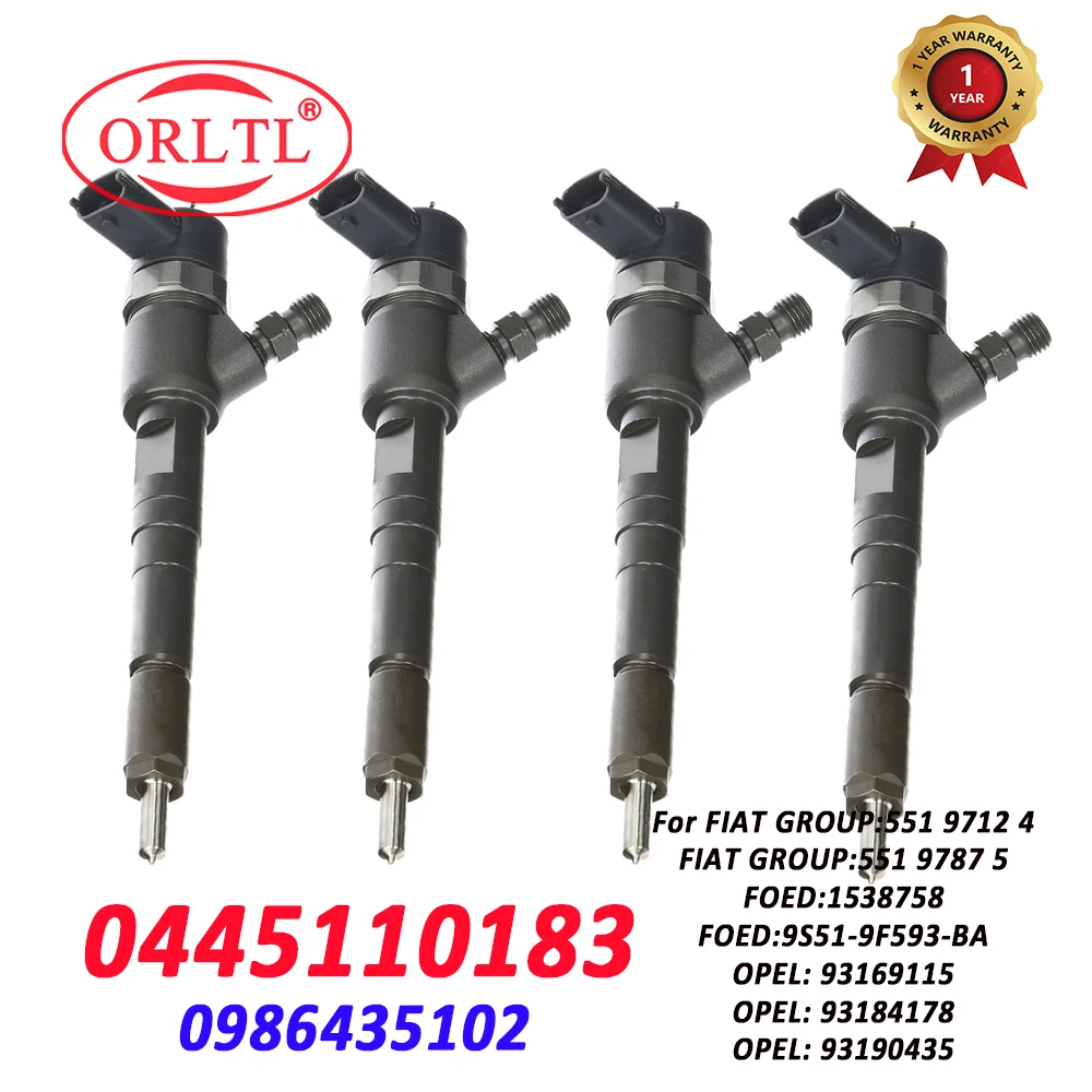 4-PCS-Diesel-Injector-0445110183-Fuel-Injector-Nozzle-0-986-435-102-FOR ...