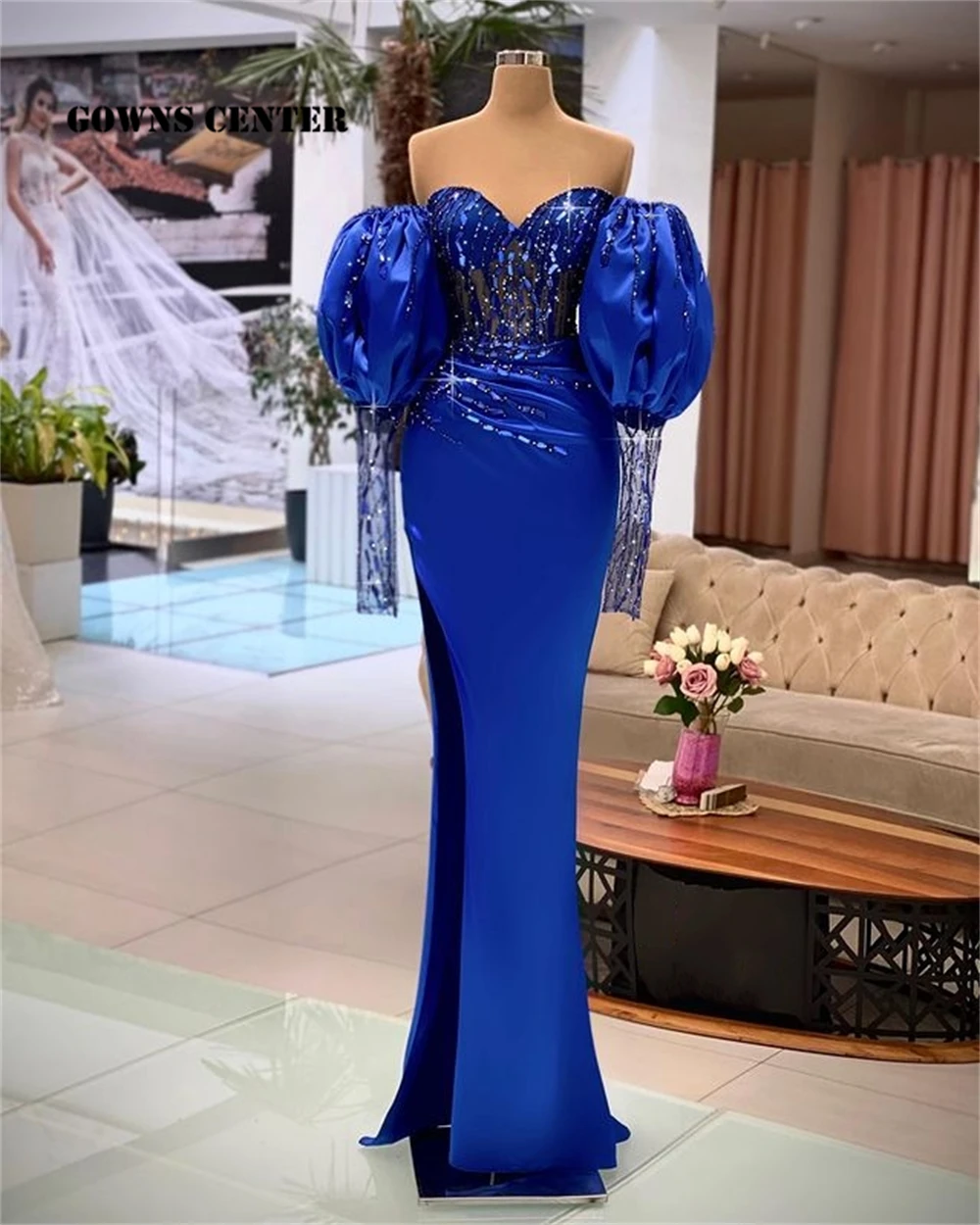 Royal Blue Gowns Prom