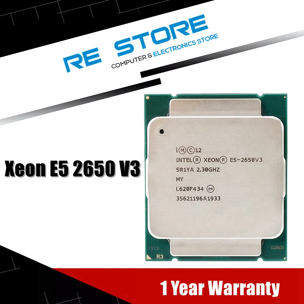 Intel Xeon E5 2650 V3 Processor Sr1ya 2.3ghz 10 Core 105w Socket Lga ...