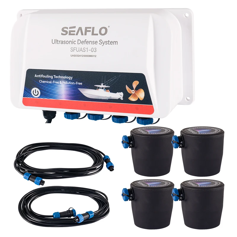 SEAFLO Ultrasonic Anti-Fouling System for Boats/Yachts - Barnacle ...