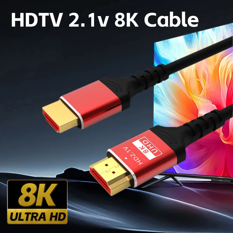 High-Speed-HDTV-Cable-8K60HZ-48Gbps-HDTV2-1V-4K-120HZ-3D-TV-Computer ...
