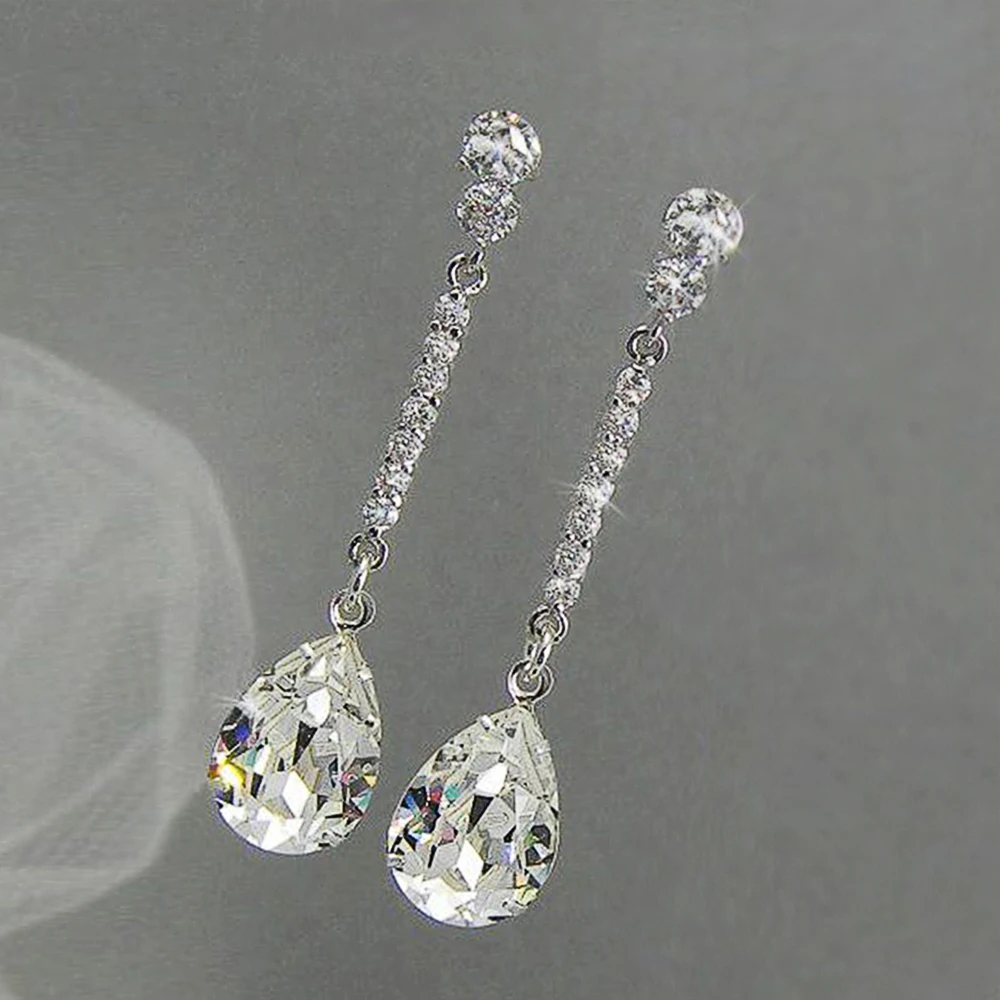 Huitan-Temperament-Bridal-Wedding-Earrings-Luxury-Cubic-Zirconia ...
