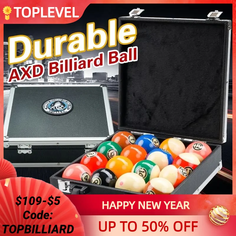 KONLLEN-Billiard-Pool-Balls-Set-16pcs-57-2mm-Resin-Balls-Crystal-Pool ...