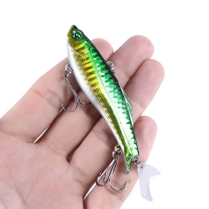New-Luya-bait-Plastic-bionic-hard-bait-VIB-full-swimming-layer-fishing ...
