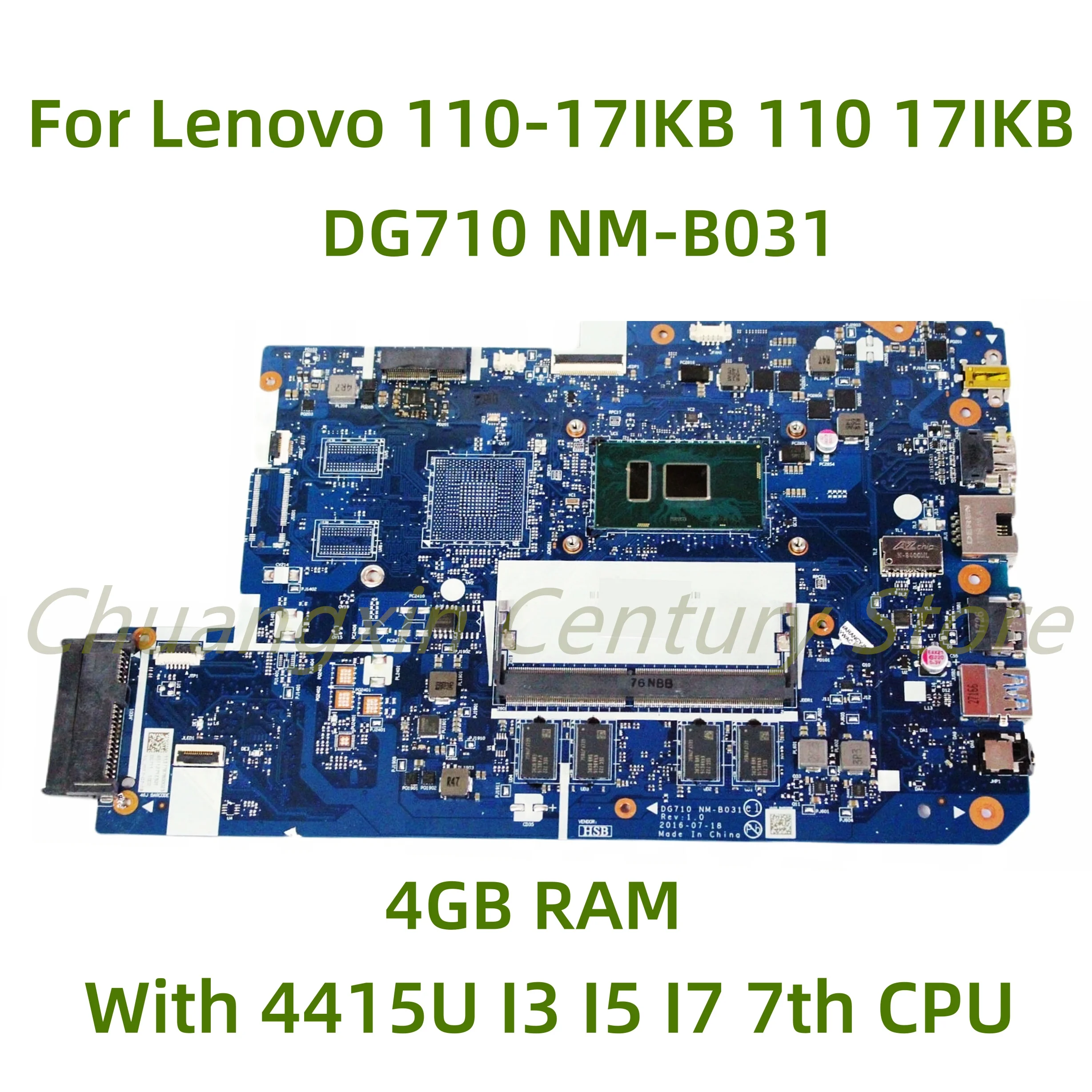 Suitable-for-Lenovo-ideapad-V110-17IKB-110-17IKB-laptop-motherboard ...