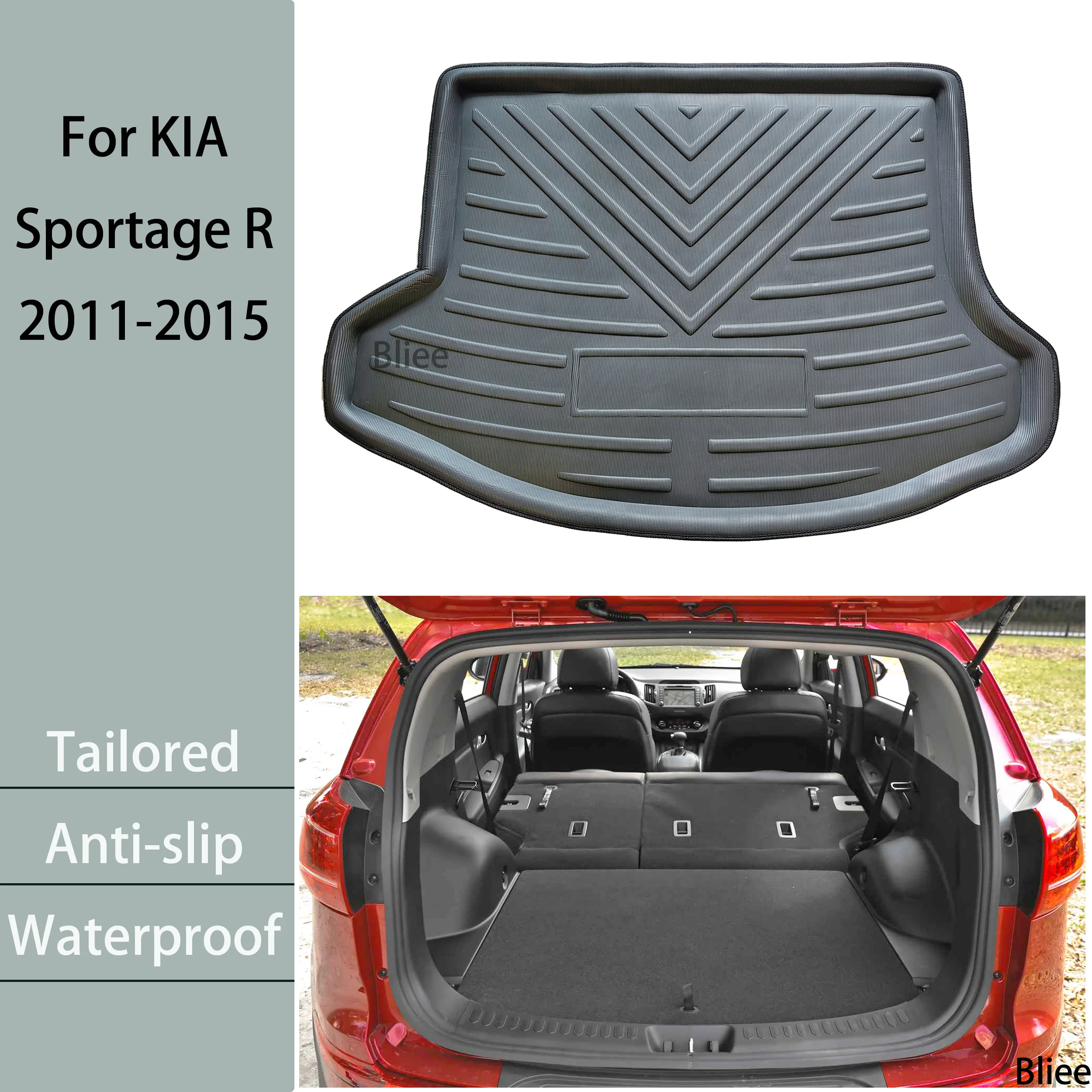 For-KIA-Sportage-R-2011-2012-2013-2014-2015-Car-Rear-Trunk-Mat-Cargo ...