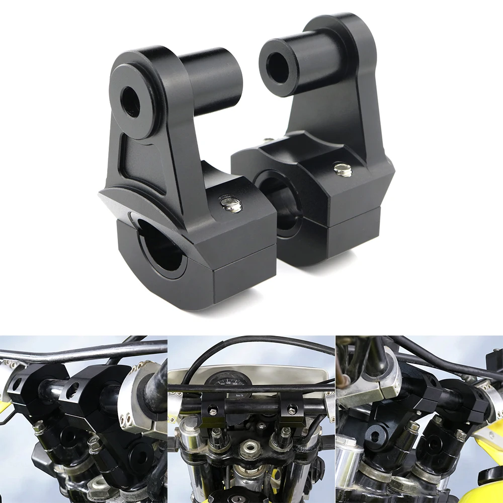 22mm-7-8-Motorcycle-Handlebar-Riser-For-Yamaha-FZ6R-TDM-850-900-XG250 ...