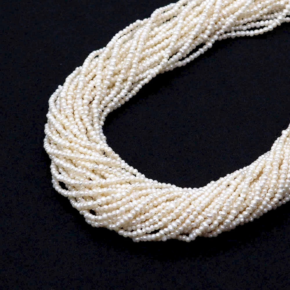 Natural Freshwater Cultured Pearls Bead Potato shaped Seed Beads for ...