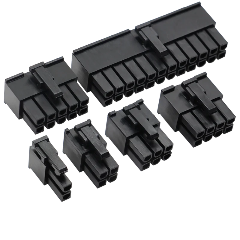 10pcs-lot-5557-R-5557-4-2mm-Black-Automotive-wiring-harness-connector ...