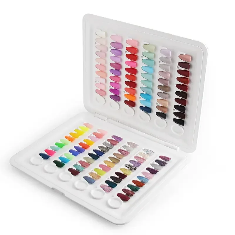 Nail-Gel-Polish-Display-Card-Book-120-Colors-Nail-Gel-Display-Book ...