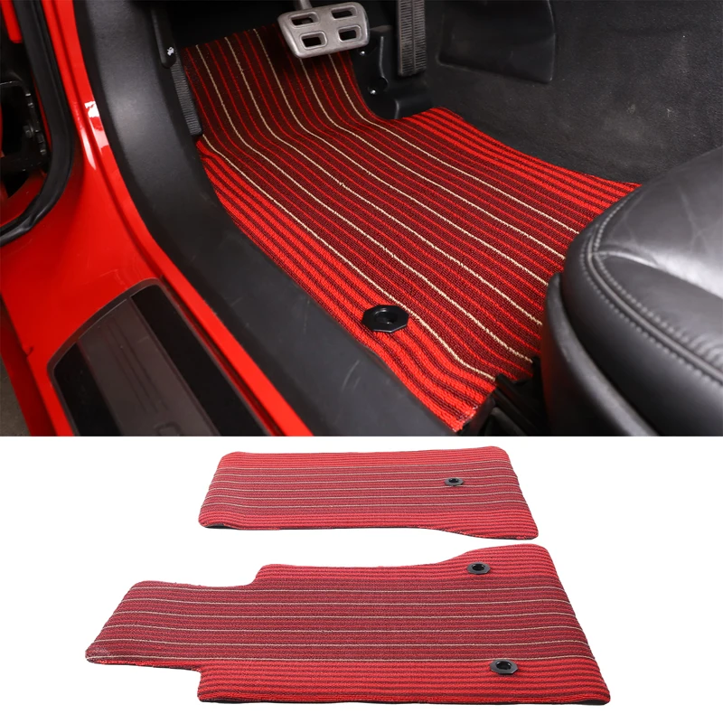 For 2005 2013 Chevrolet Corvette C6 Car Styling Cars Floor Mats Panel ...