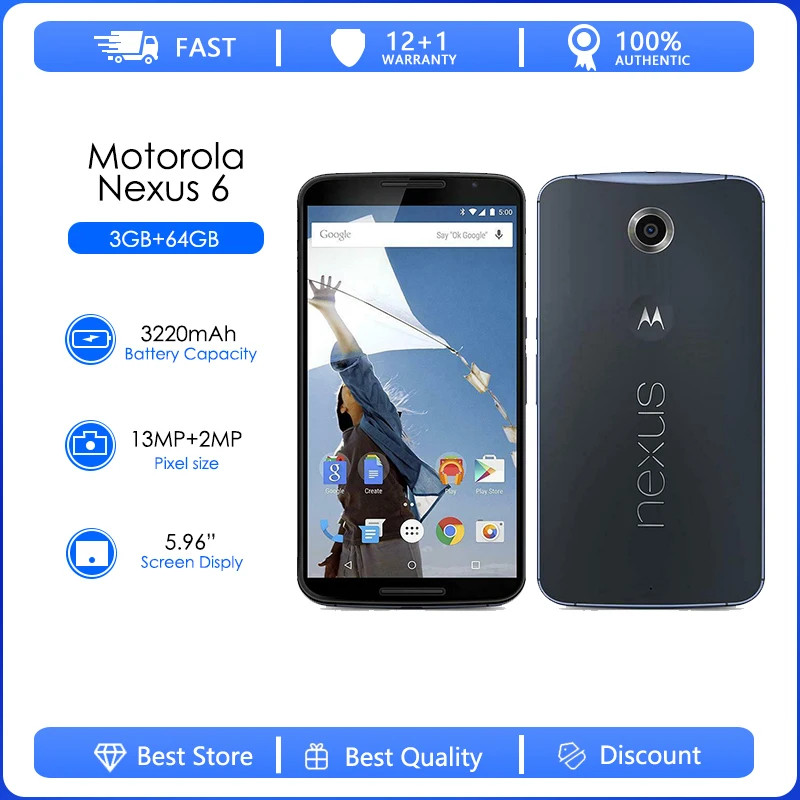 Google Nexus 6 By Motorola