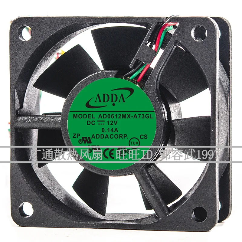 original AD0612MX-A73GL 6025 12V 0.14A 6CM 3-wire axial flow silent cooling fan - laptop ...