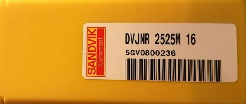 1PCS CARBIDE INSERT DVJNR 2525M 16
