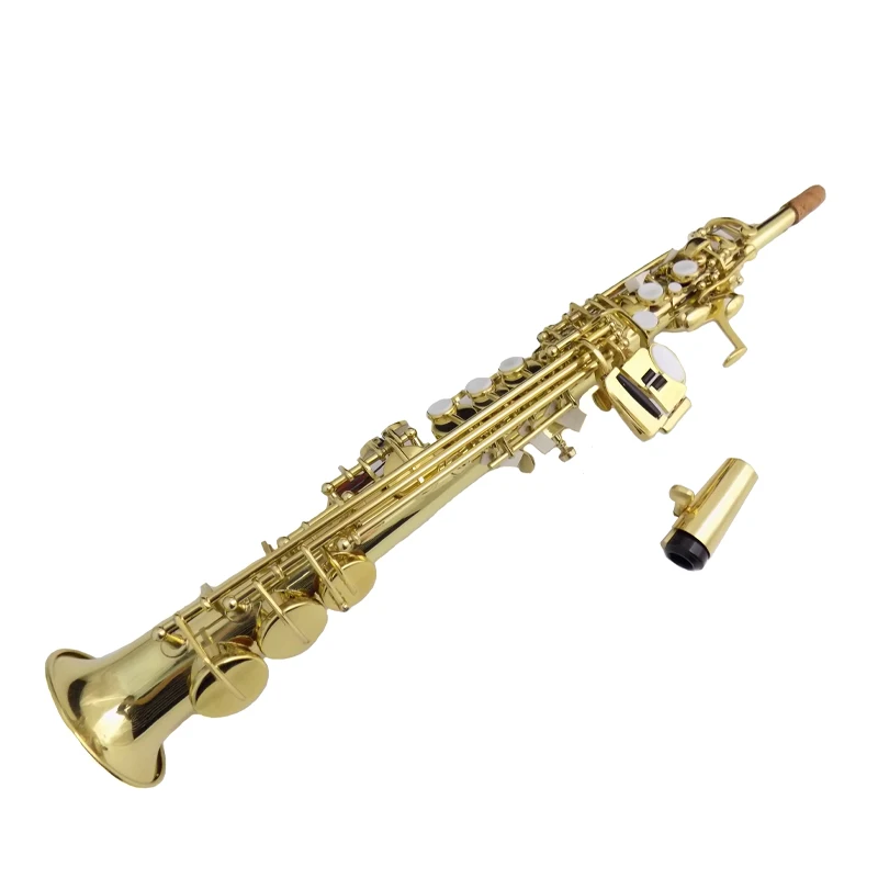 Eb Sopranino Saxophone Musical Instruments Yellow Brass Material with ...