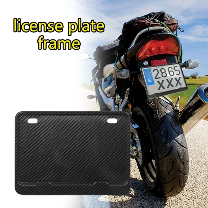 2-Holes-License-Plate-Frames-License-Plate-Holders-Universal-Motorcycle ...