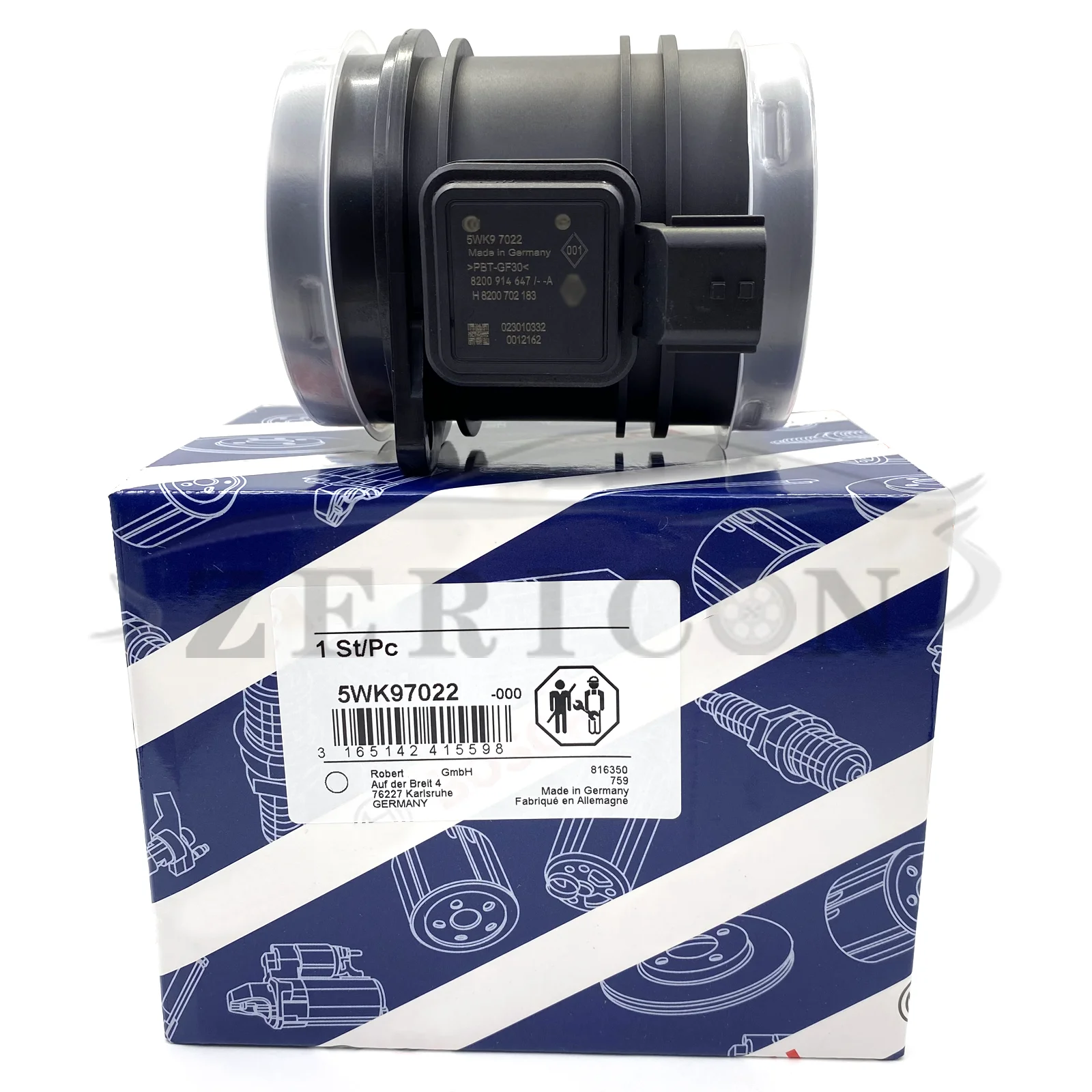 Sensor-medidor-de-flujo-de-masa-de-aire-para-RENAULT-nuevo-5WK97022 ...