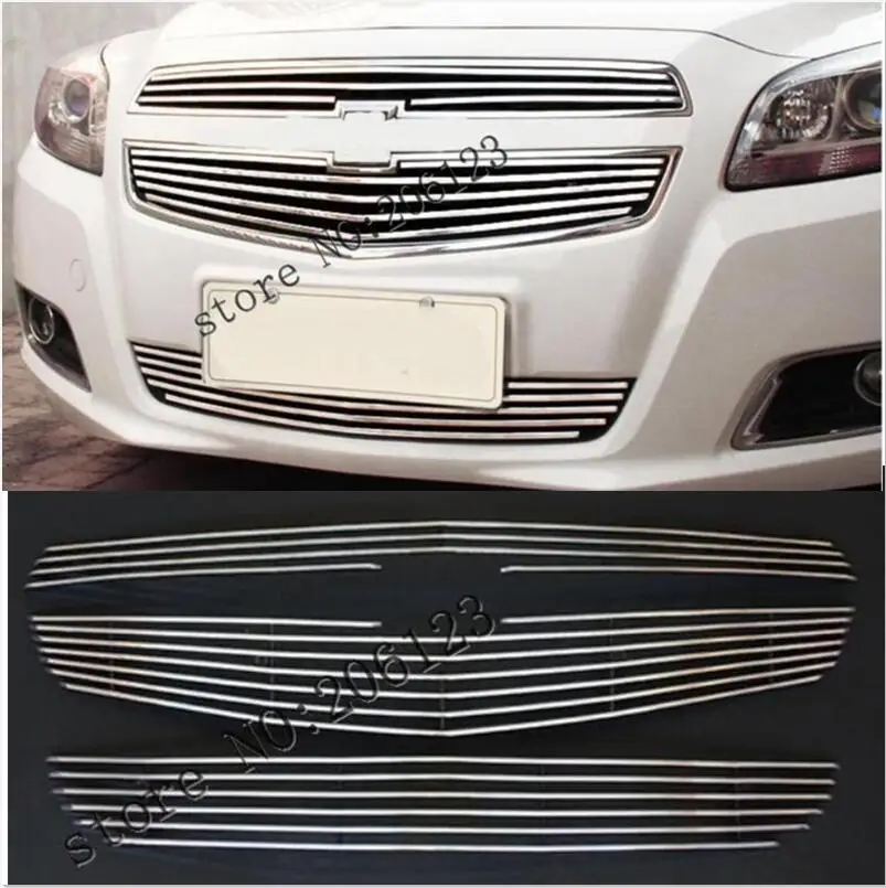 Quality-Stainless-steel-Car-front-bumper-Mesh-Grille-Around-Trim-Racing ...