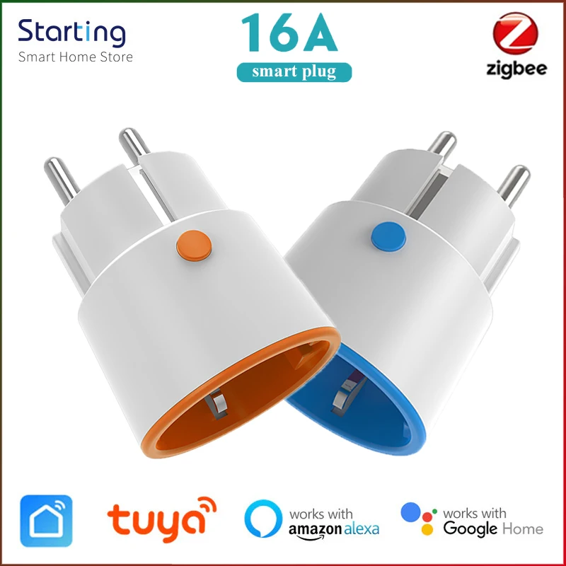 16A-Zigbee-Smart-Plug-EU-Tuya-Outlet-Socket-With-Yandex-Alexa-3680W ...