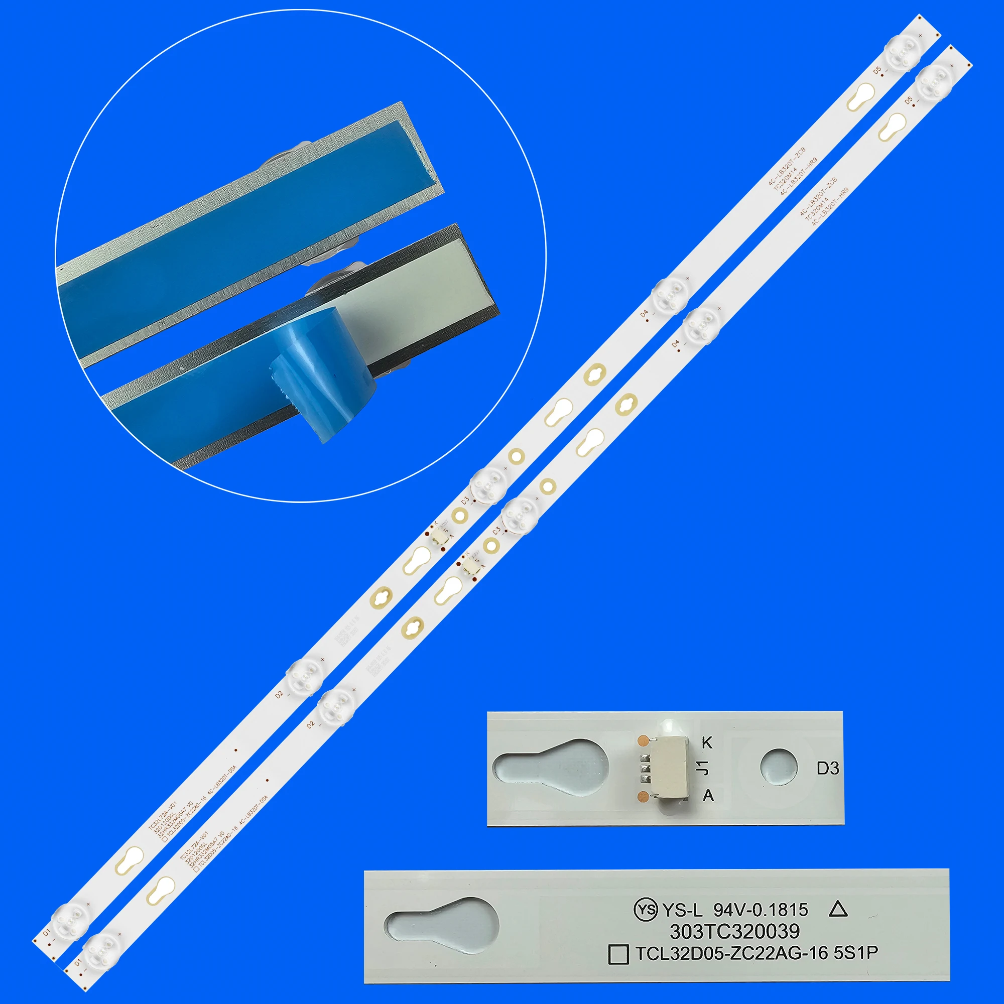 1-5-15-Kits-32F6B-LED-Backlight-32D3000-4C-LB320T-HRB-32HR332M05A7-6V ...