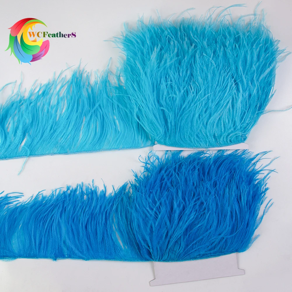 10-22cm-Ostrich-Feather-on-String-No-Ribbon-Customized-Ostrich-trim ...