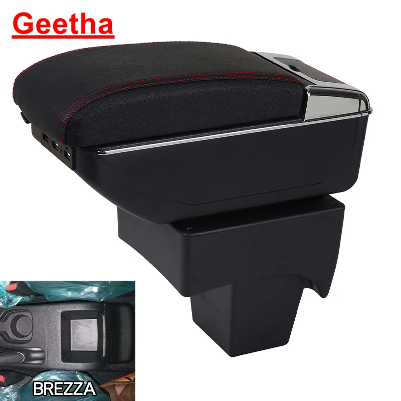 For-Suzuki-Vitara-Brezza-Car-Armrest-Box-Central-Store-Content-Storage ...