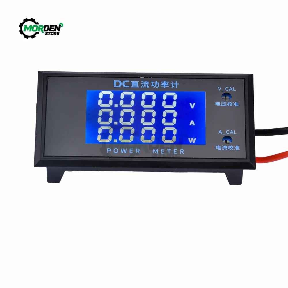 LCD-Digital-Voltmeter-Ammeter-Wattmeter-Voltage-Current-Power-Meter ...