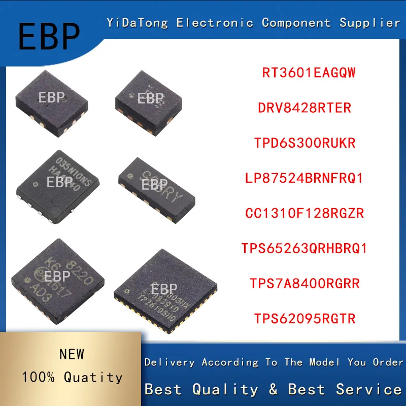 EBP-1PCS-New-RT3601EAGQW-DRV8428RTER-TPD6S300RUKR-LP87524BRNFRQ1 ...