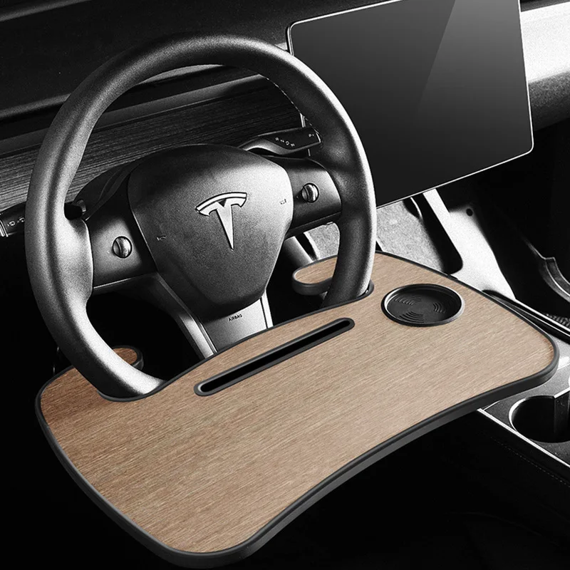 for-Tesla-Car-Steering-Wheel-Shelf-Table-Board-Vehicle-Mounted-Tray ...