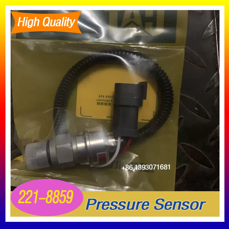 221-8859 Hydraulic Pump High Pressure Sensor For Caterpillar E320D ...