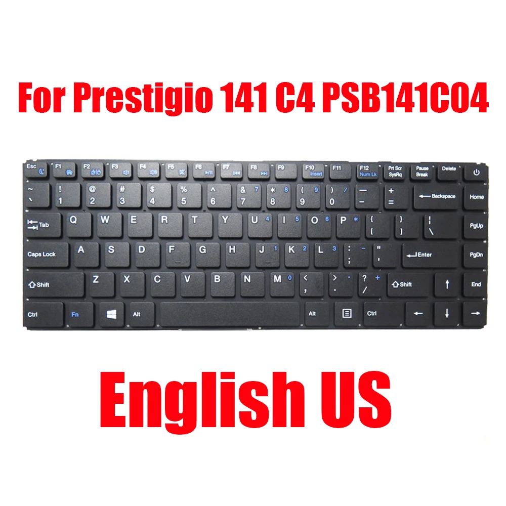 English US Keyboard For Prestigio For Smartbook 141 C4 PSB141C04 ...