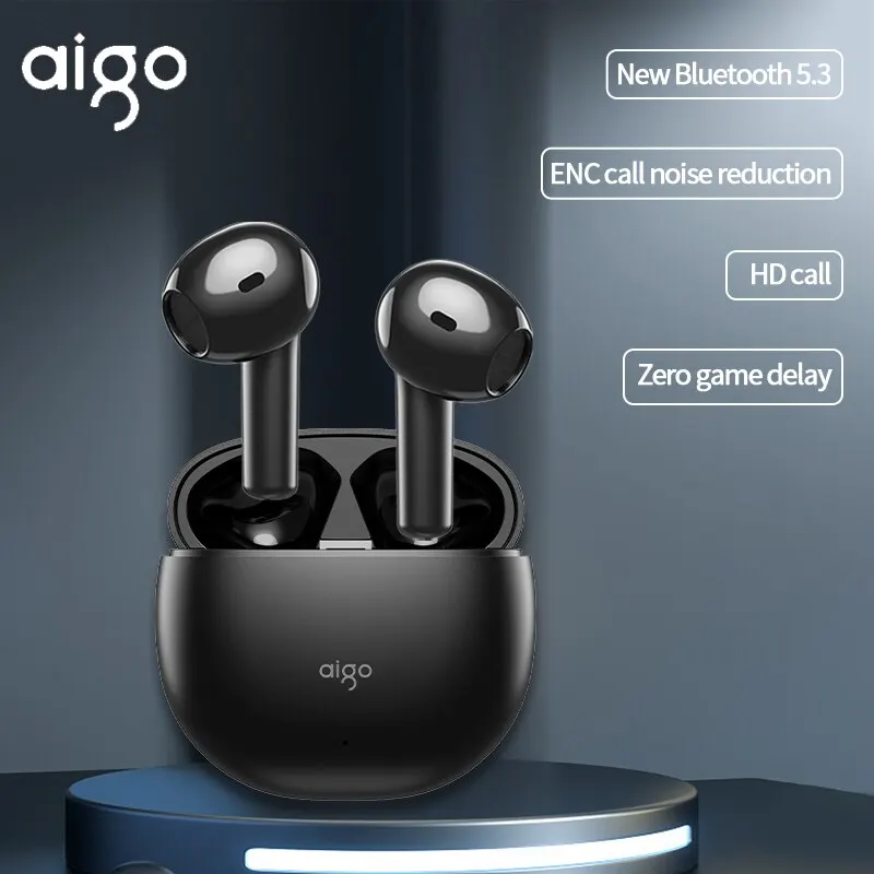 Aigo-TA68-Earphone-Bluetooth-5-3-9D-Surround-Sound-21h-TWS-Wireless-Earbuds-Stereo-Sports ...