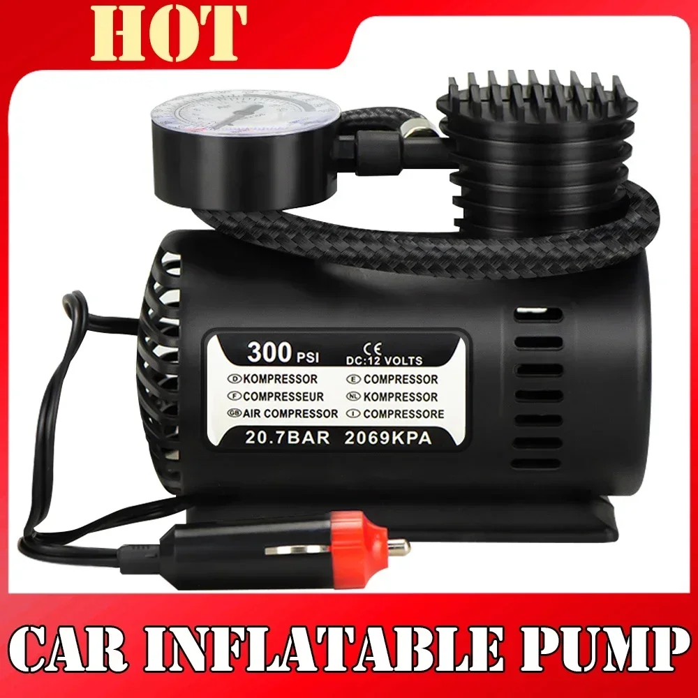 Portable-Car-Air-Compressor-12V-Electric-Car-Air-Pump-Tire-Inflator ...