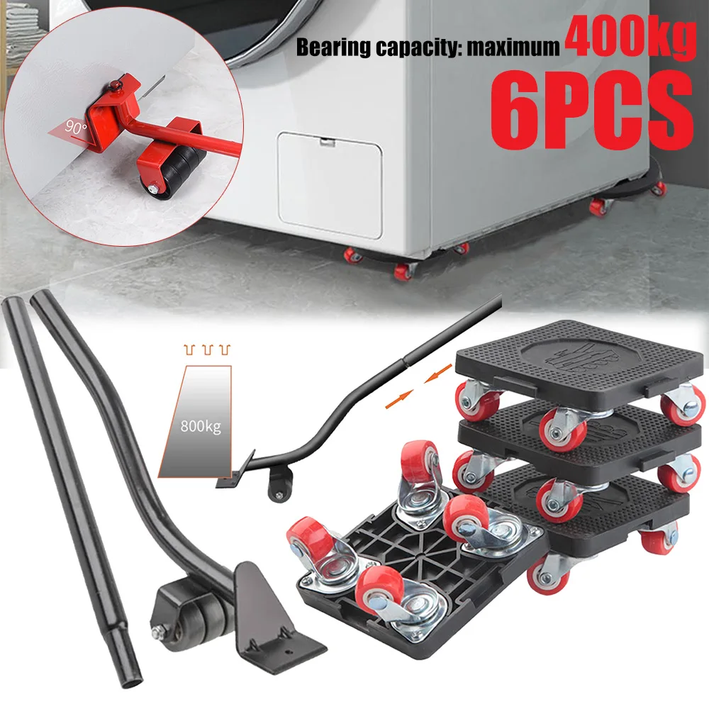 5-6Pcs-Professional-Furniture-Mover-Tool-Set-Heavy-Stuffs-Transport ...