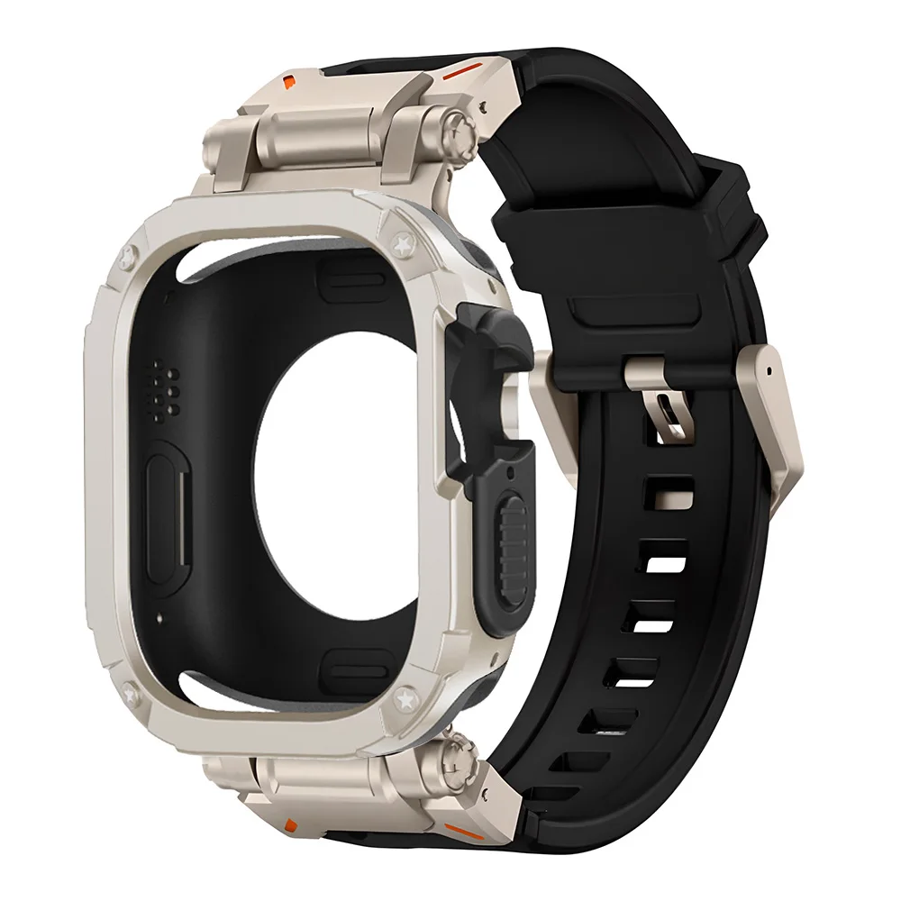 TPU-Case-Rubber-Loop-Strap-for-Apple-Watch-Ultra-2-1-Band-49mm-Silicone ...