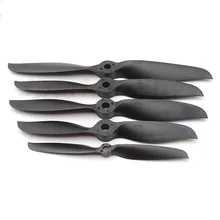 5PCS KMP 6x4E 9x6E 8x6E 12x6E 14x7E Nylon 2-blade Black Propeller Props ...