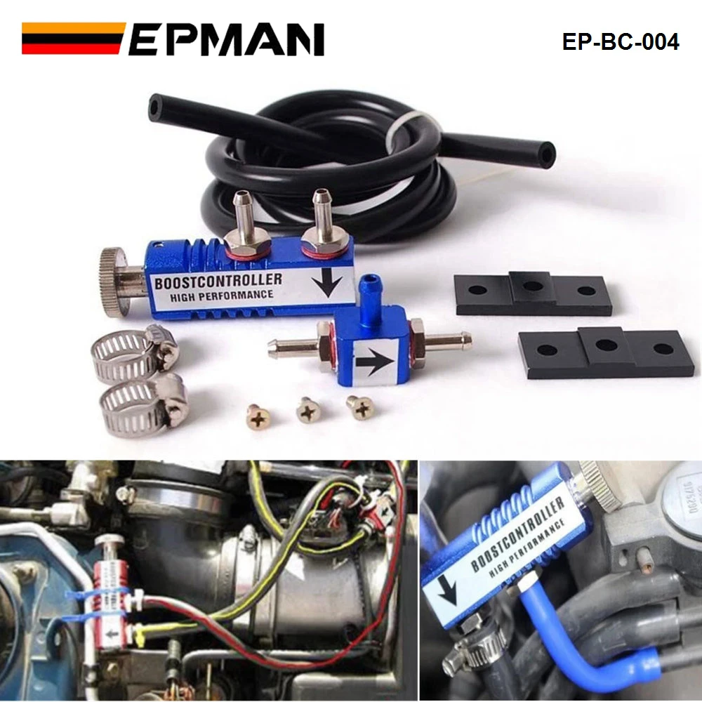 EPMAN Universal Ajustável Manual Turbo Boost Controller Kit, preto ...