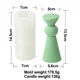 New Candle Mold Cylindrical Thick Rack Spire Aromatherapy Candle Mold ...
