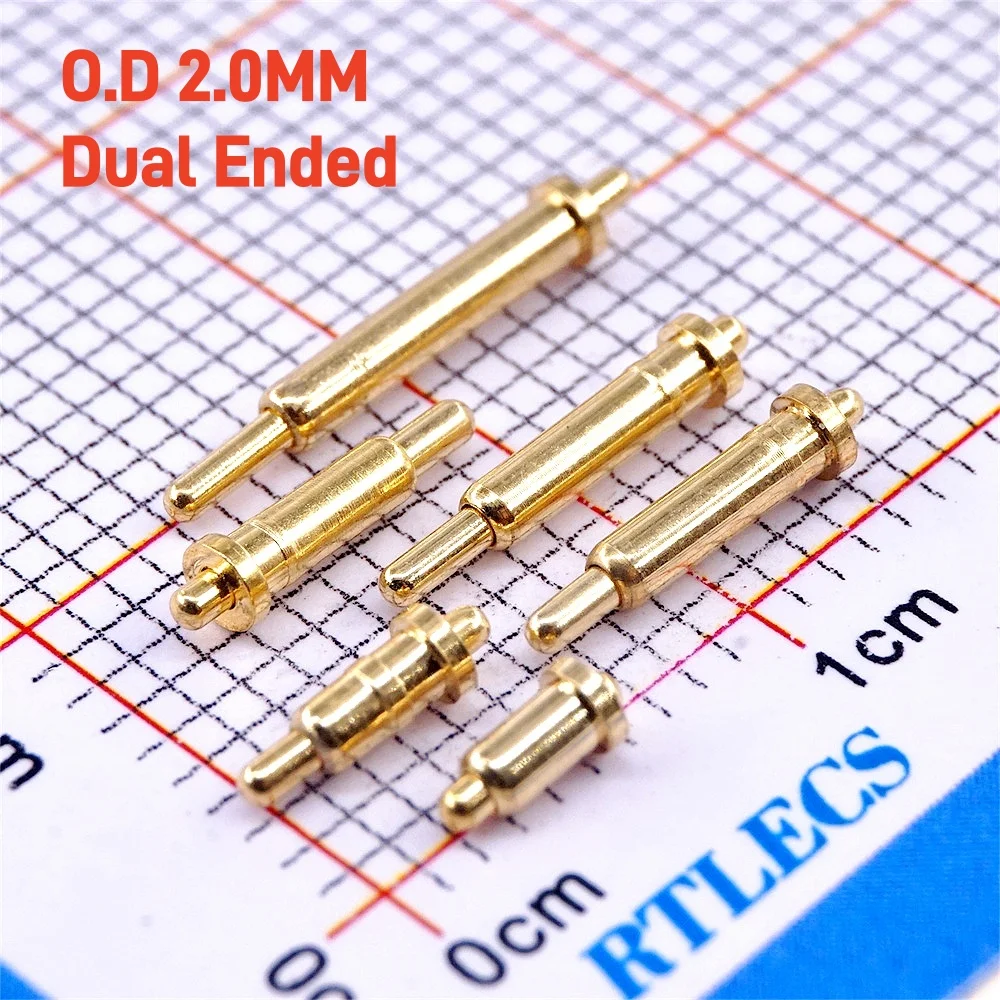 5-PCS-Outer-Diameter-OD-2-0-MM-Dual-End-Spring-Load-Pogo-Pin-Connector ...