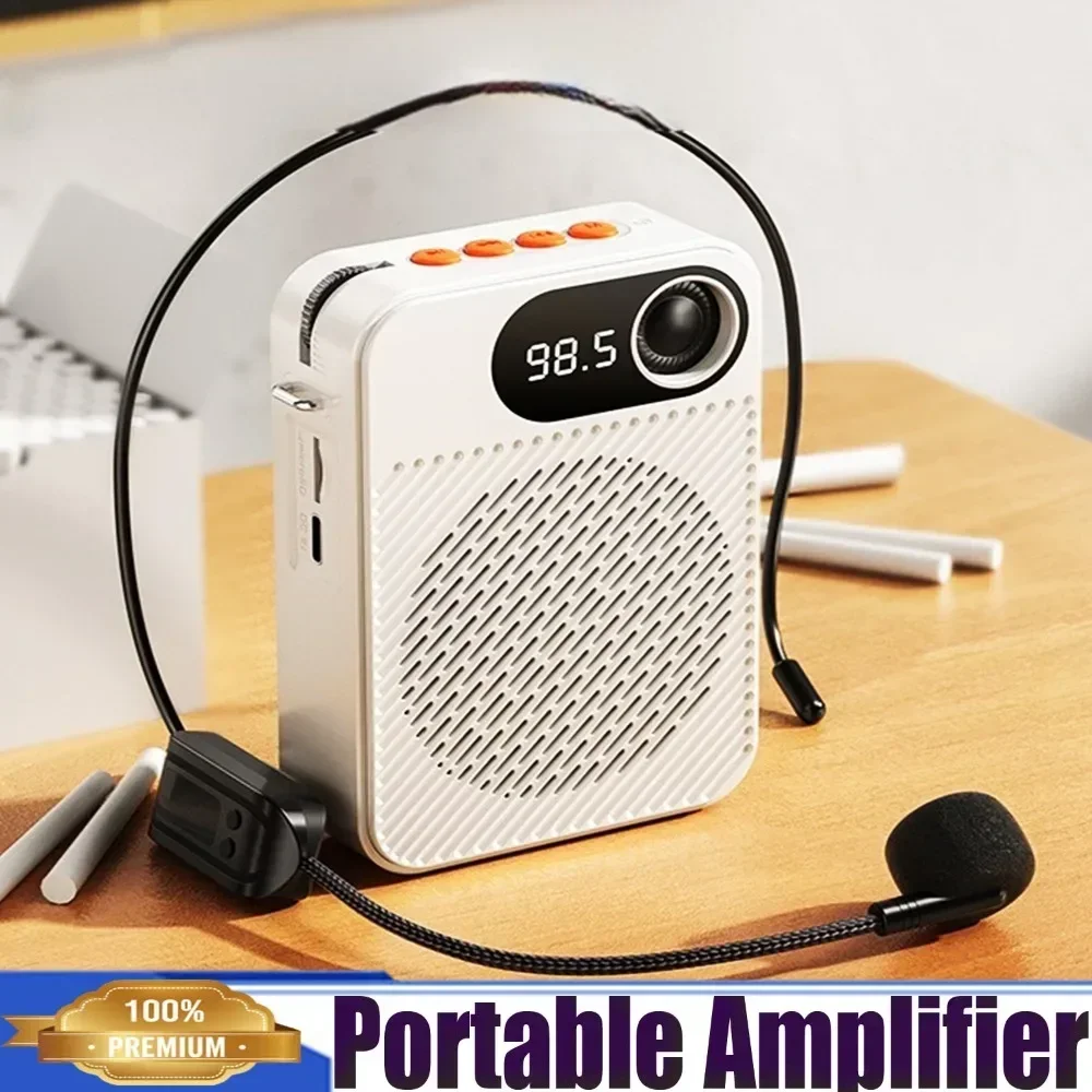 Portable-Voice-Amplifier-with-Headset-Microphone-Personal-Bluetooth ...