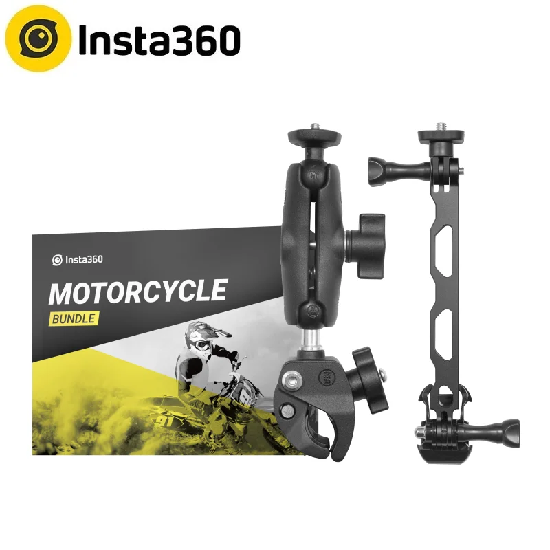 Insta360 Motorcycle Mount Bundle For X3 / ONE X2 / ONE R / ONE X Action ...