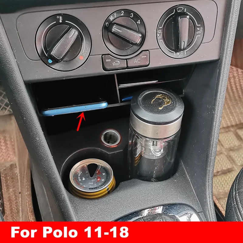 For-VW-Polo-6R-6C-2011-2018-Accessories-Interior-Front-Central-Control ...