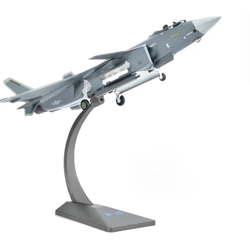 Diecast-1-48-Scale-J20-Fighter-Model-Alloy-Finished-Product-Simulation-Series-Hobby-Souvenirs ...