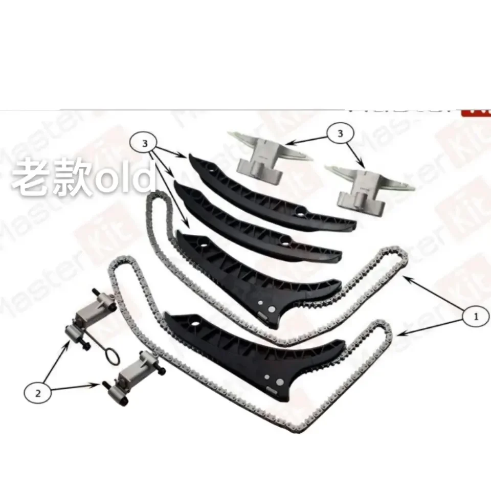 Top-Quality-Timing-Chain-Kit-Tensioner-Guide-for-N63-N63N-N63B44-S63N44 ...