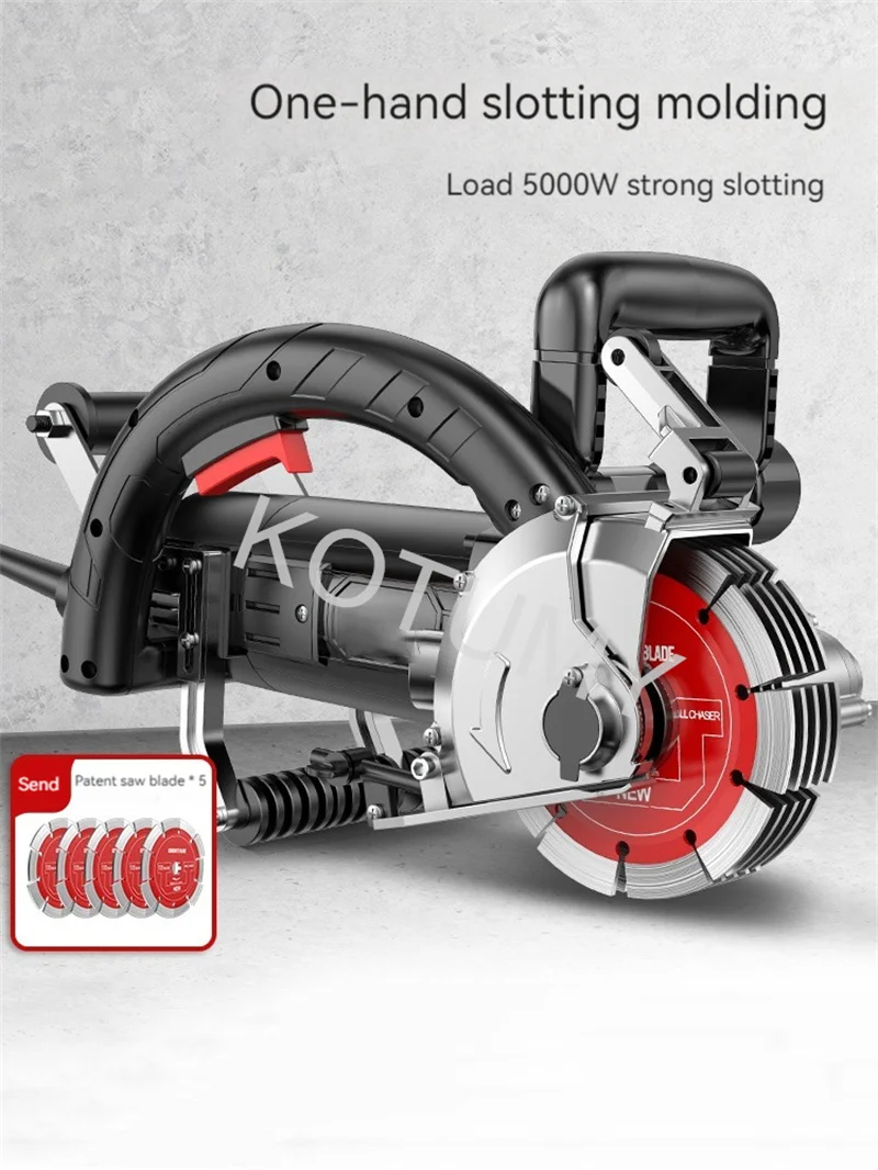 Professional Hydropower Installation Electric Wall Chaser Concrete Wall ...