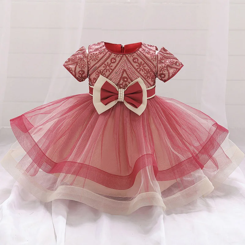Baby-Girl-Dress-1-Year-Birthday-3-6-9-12-18-24-Months-Toddler-Kids ...