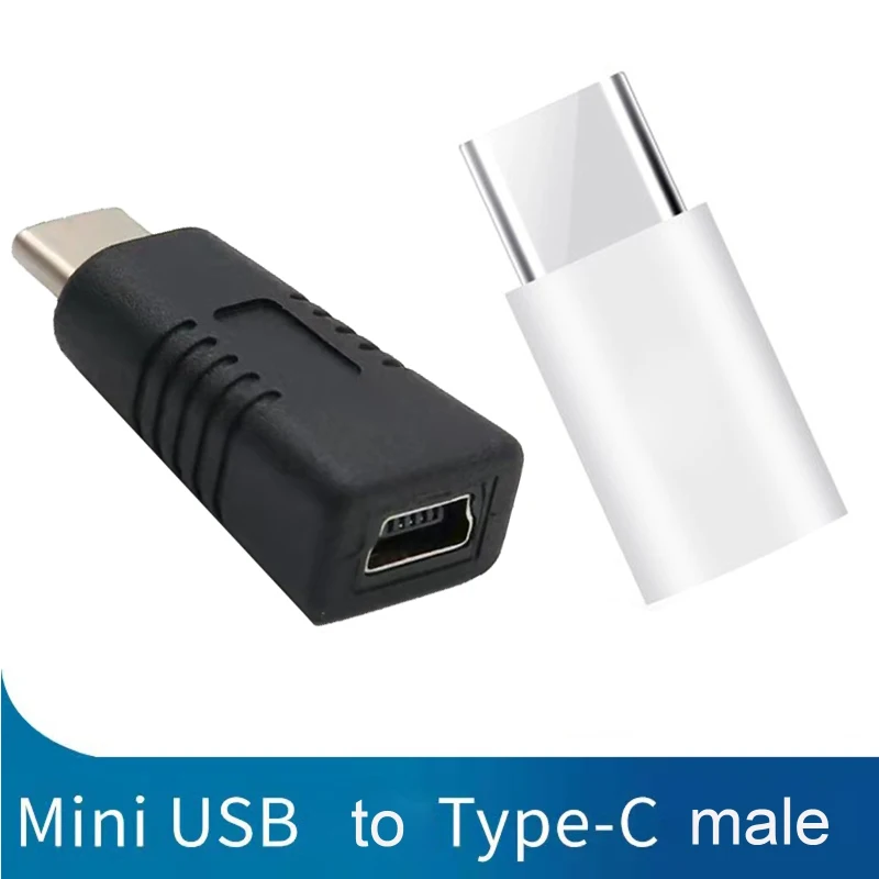 Mini-USB-Female-to-Type-C-Male-Adapter-Anti-Corrosion-Portable-Phone ...