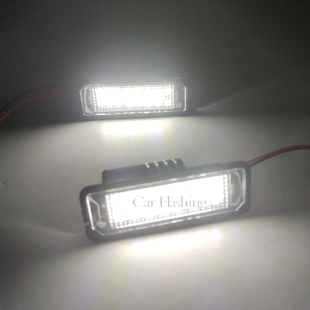 LED License Plate Light For VW Golf 6 VI 5 V GTI MK4 MK5 MK6 Eos Lupo ...