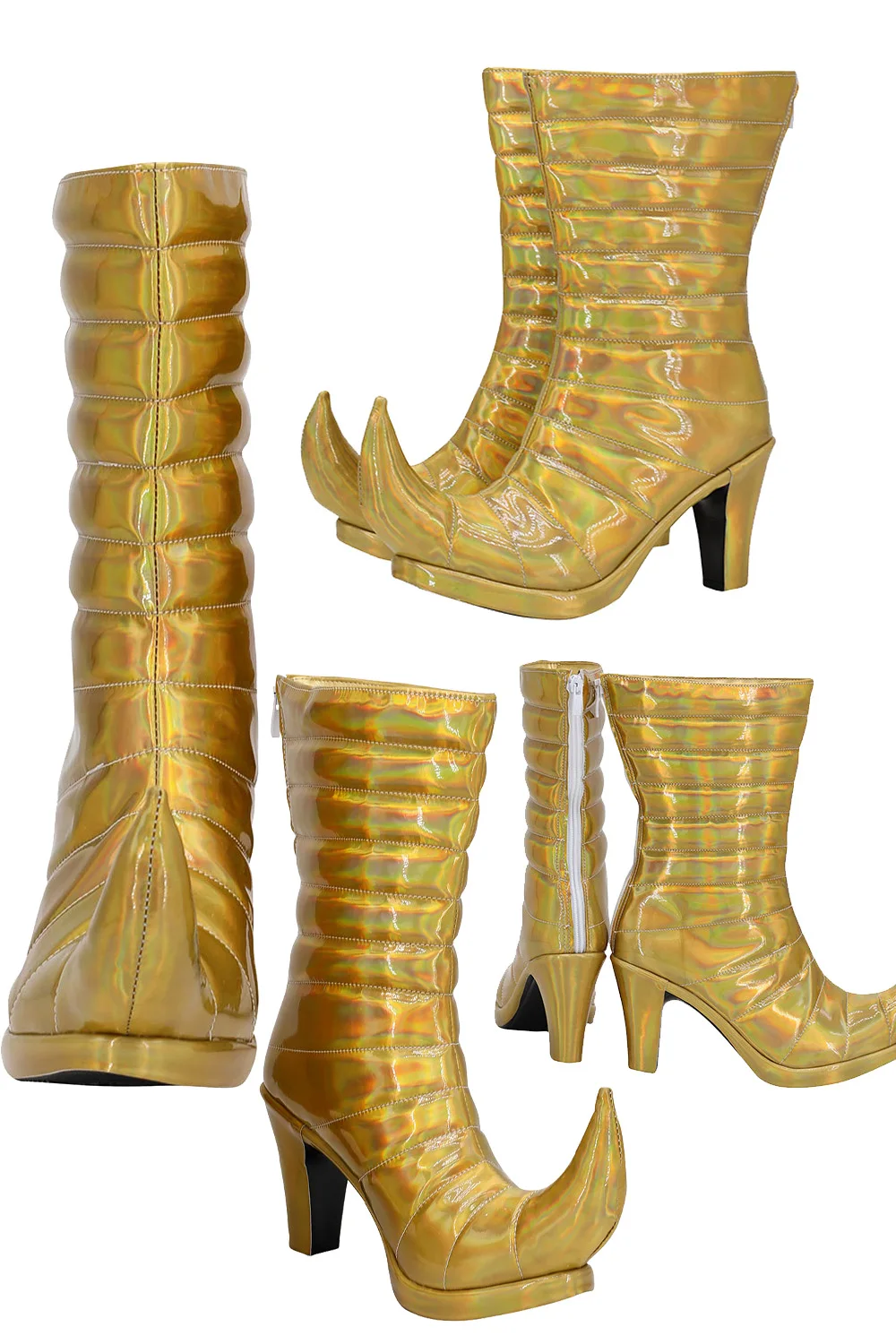 Men-Women-Dio-Brando-Cosplay-Shoes-Boots-Anime-Roleplay-Golden-Yellow ...